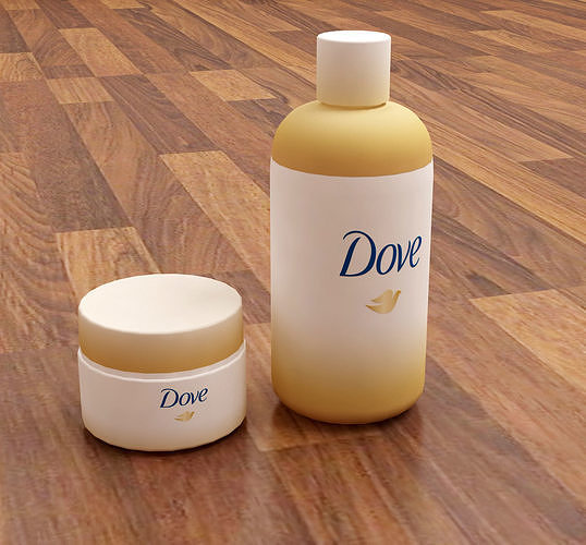 Dove Cold Cream free 3D model | CGTrader