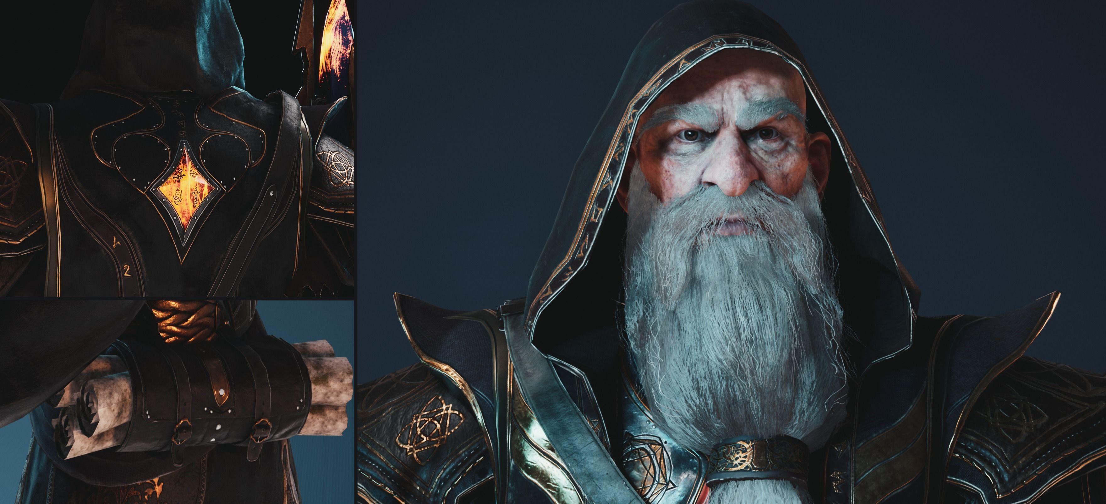 3D model Wizard VR / AR / low-poly rigged animated | CGTrader