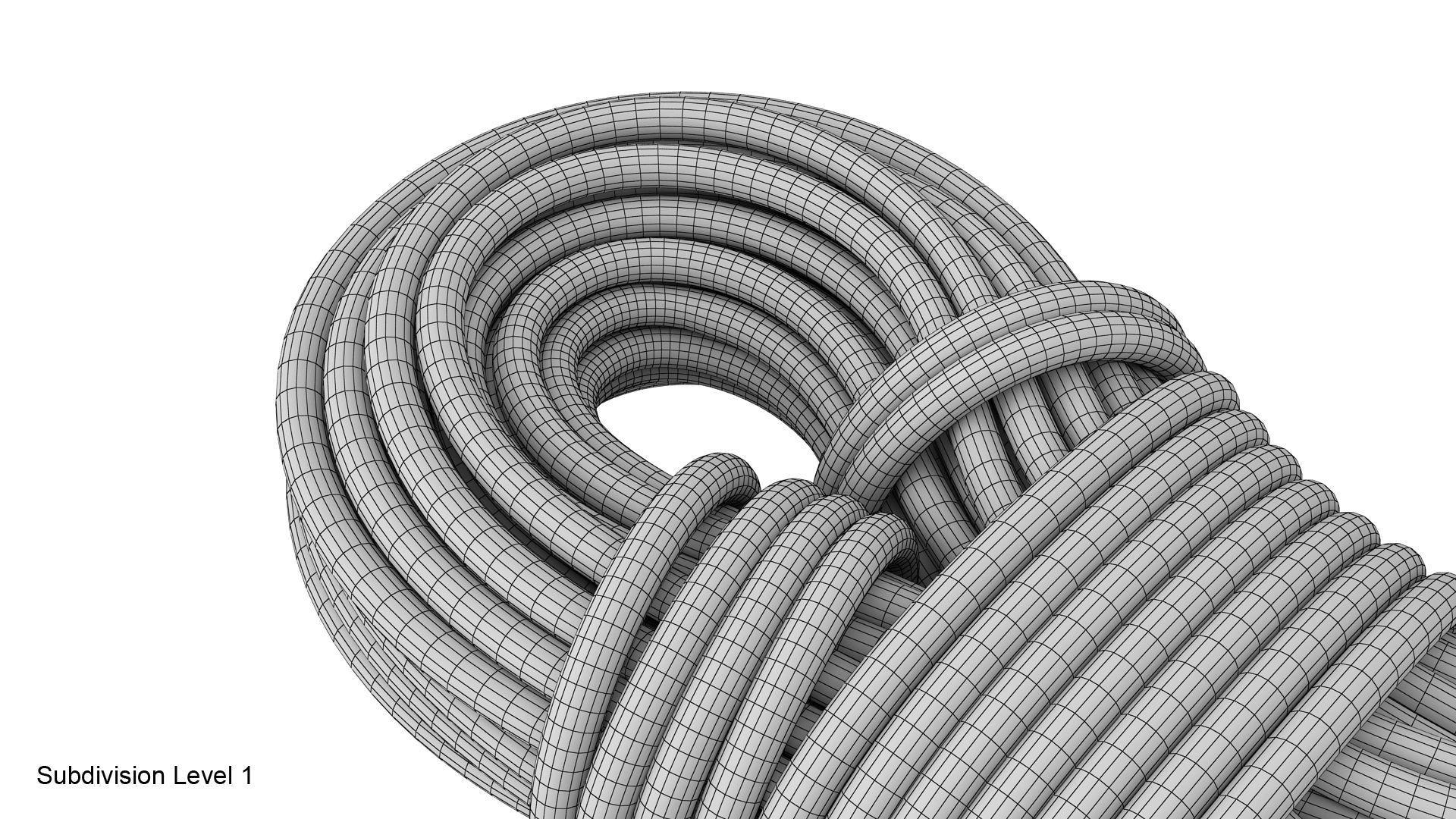 Climbing rope 3D model | CGTrader