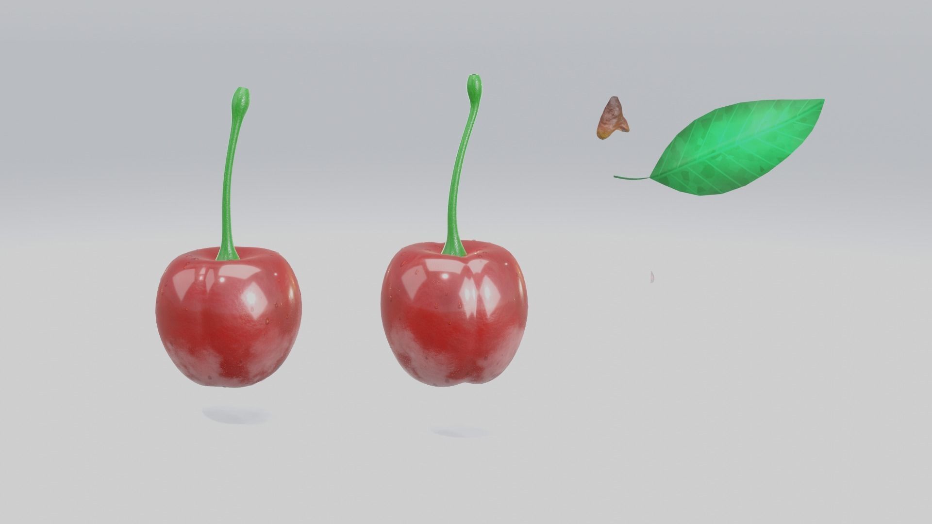 Cherry 3d models are low-poly 3D model | CGTrader