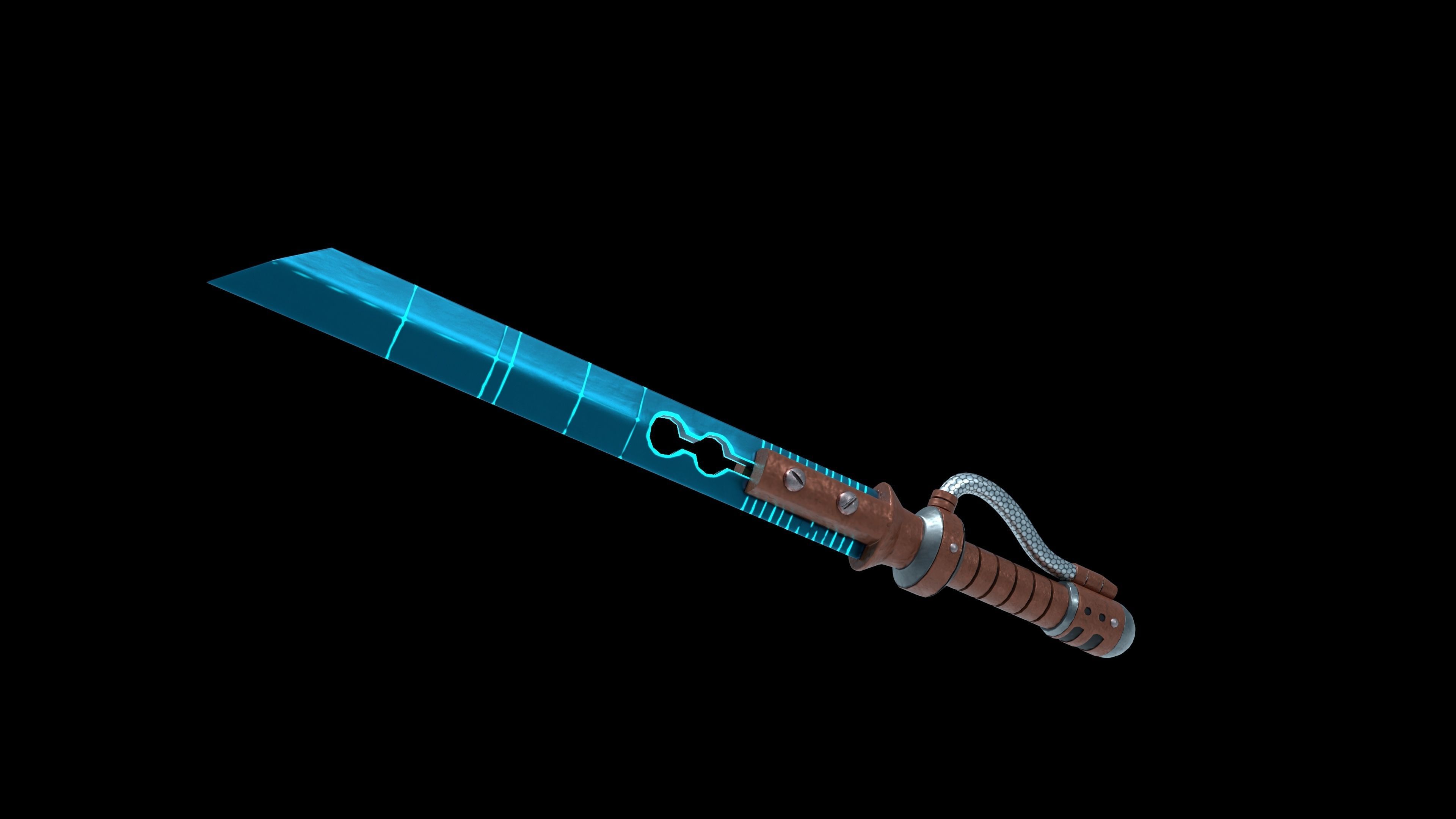 3D model Transonic Blade VR / AR / low-poly | CGTrader