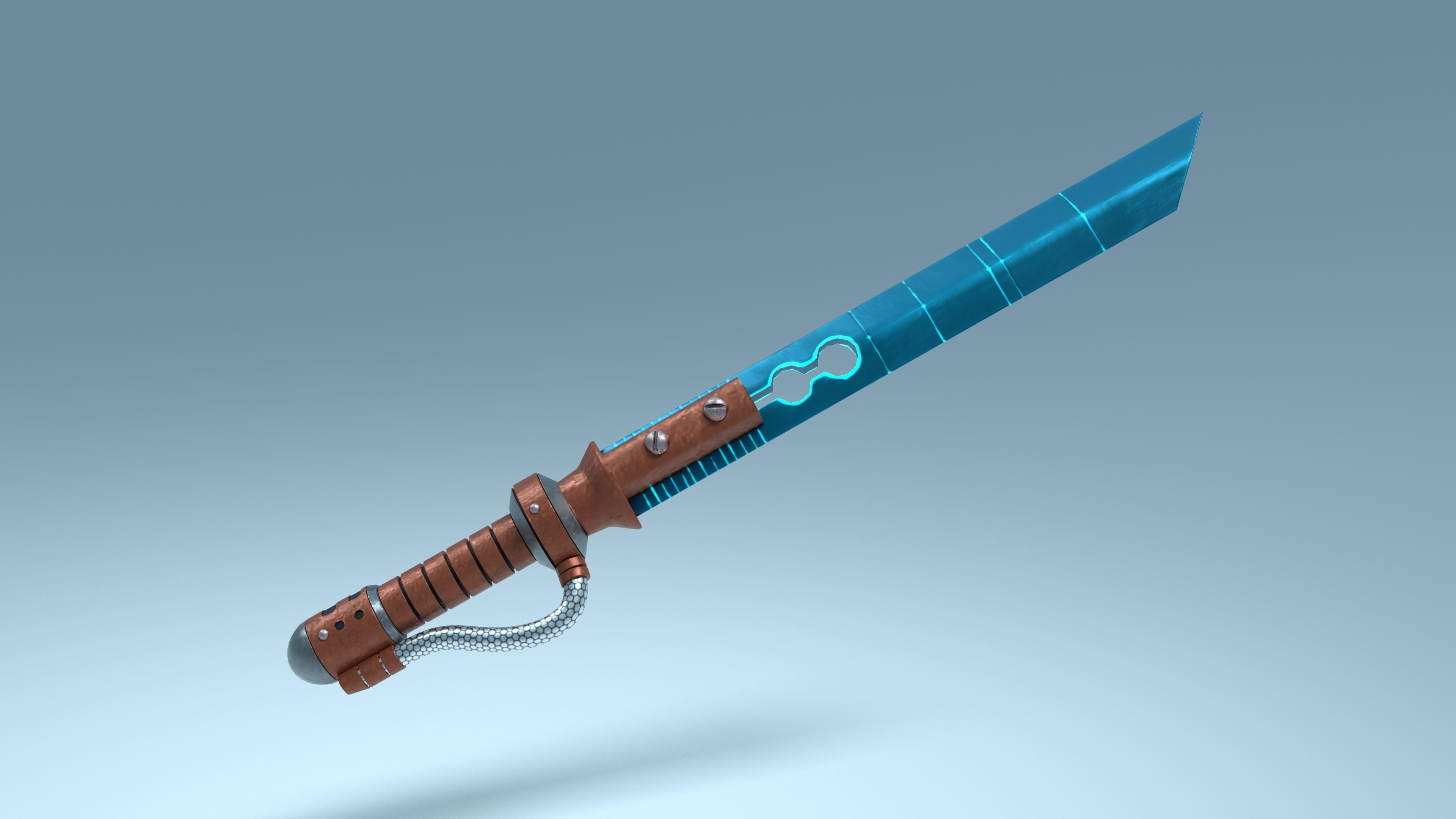 3D model Transonic Blade VR / AR / low-poly | CGTrader