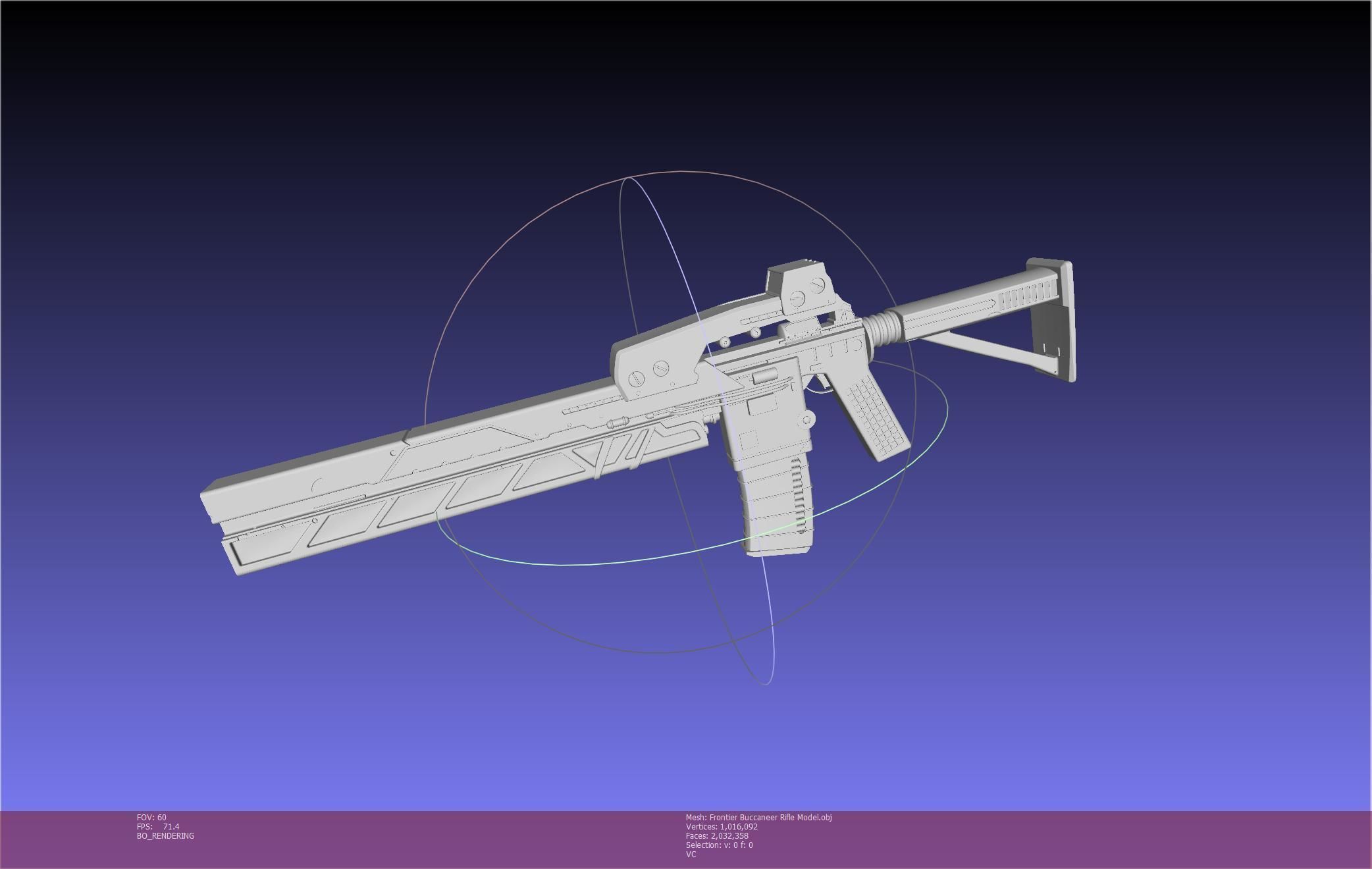 Frontier Buccaneer Rifle Basic Model 3D model | CGTrader