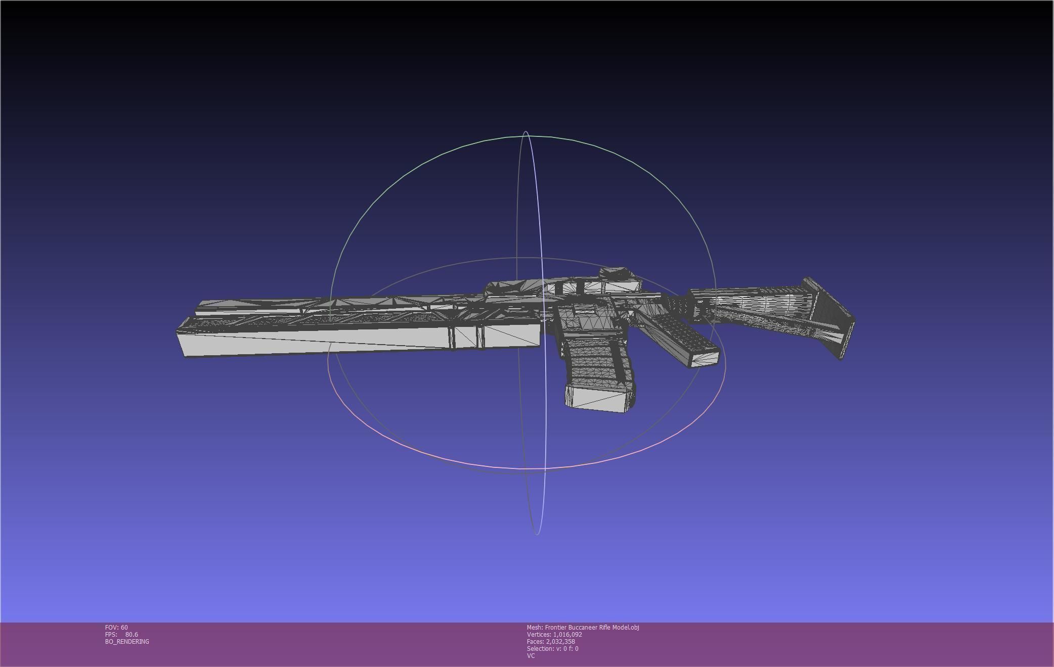 Frontier Buccaneer Rifle Basic Model 3D model | CGTrader