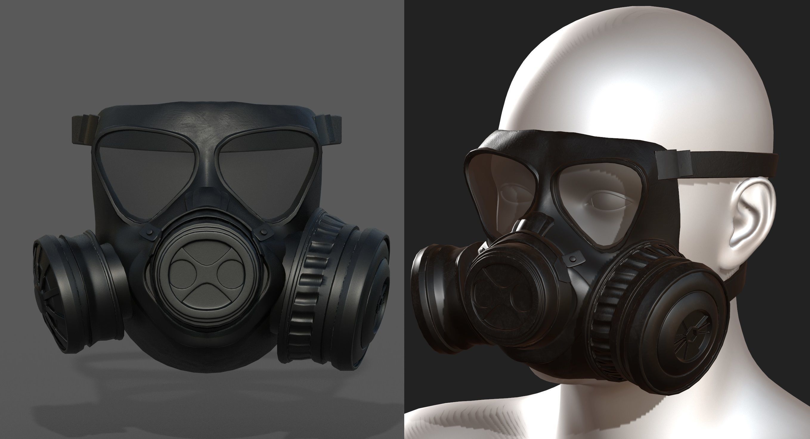 Sci Fi Gas Mask
