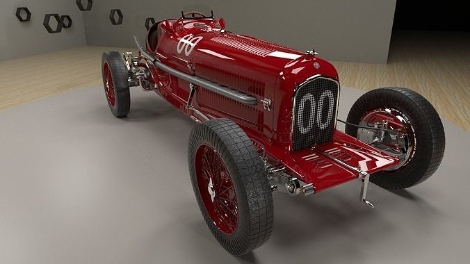 Alfa Romeo P3 3D model | CGTrader