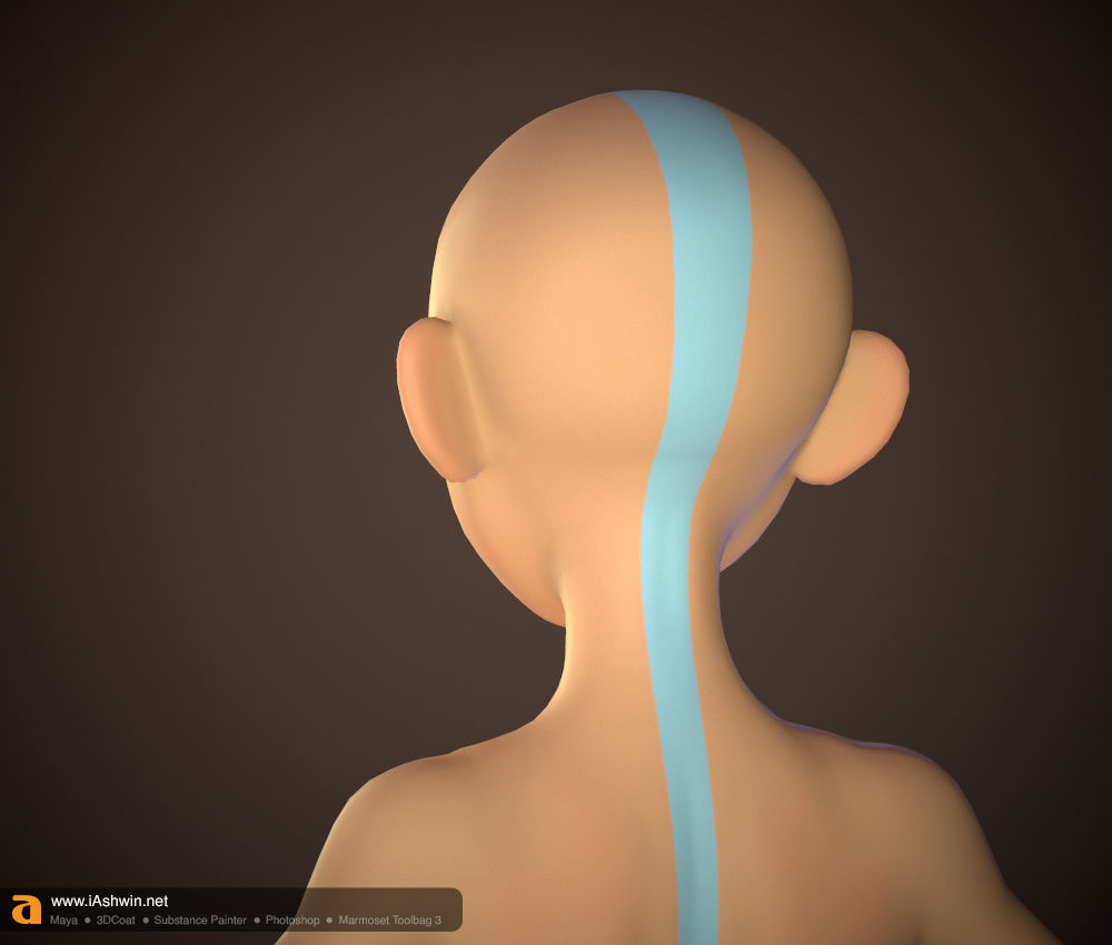 3D model Aang Rig VR / AR / low-poly rigged | CGTrader