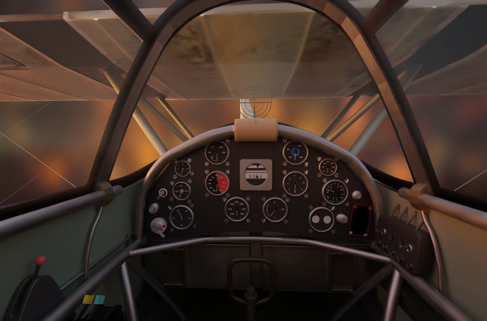 3D model Biplane Avia B-534 with interiors VR / AR / low-poly | CGTrader