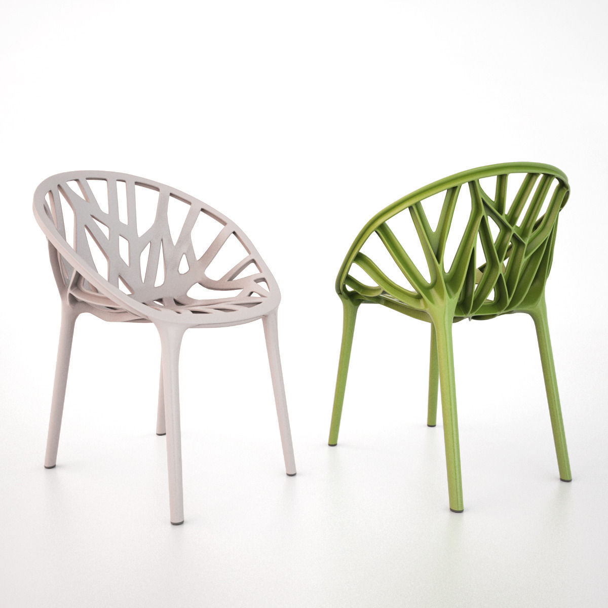 Vitra Vegetal Chair free 3D model | CGTrader