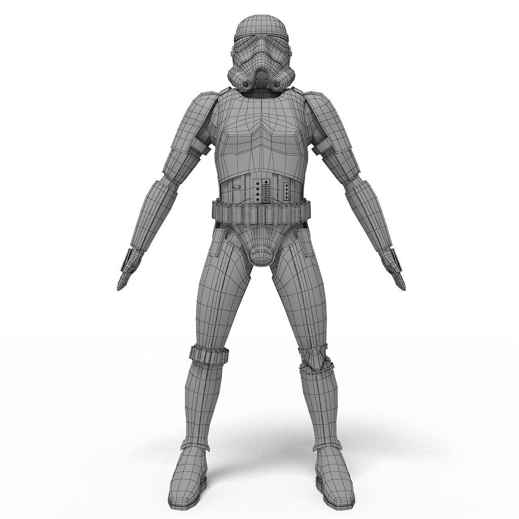 Robot trooper 3D model | CGTrader