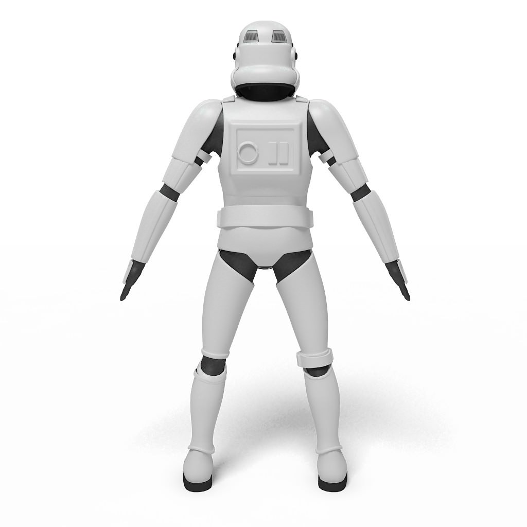 Robot trooper 3D model | CGTrader