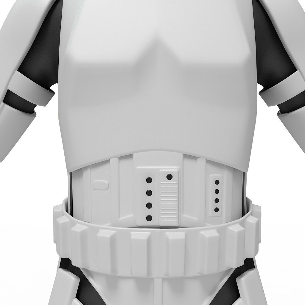 Robot trooper 3D model | CGTrader