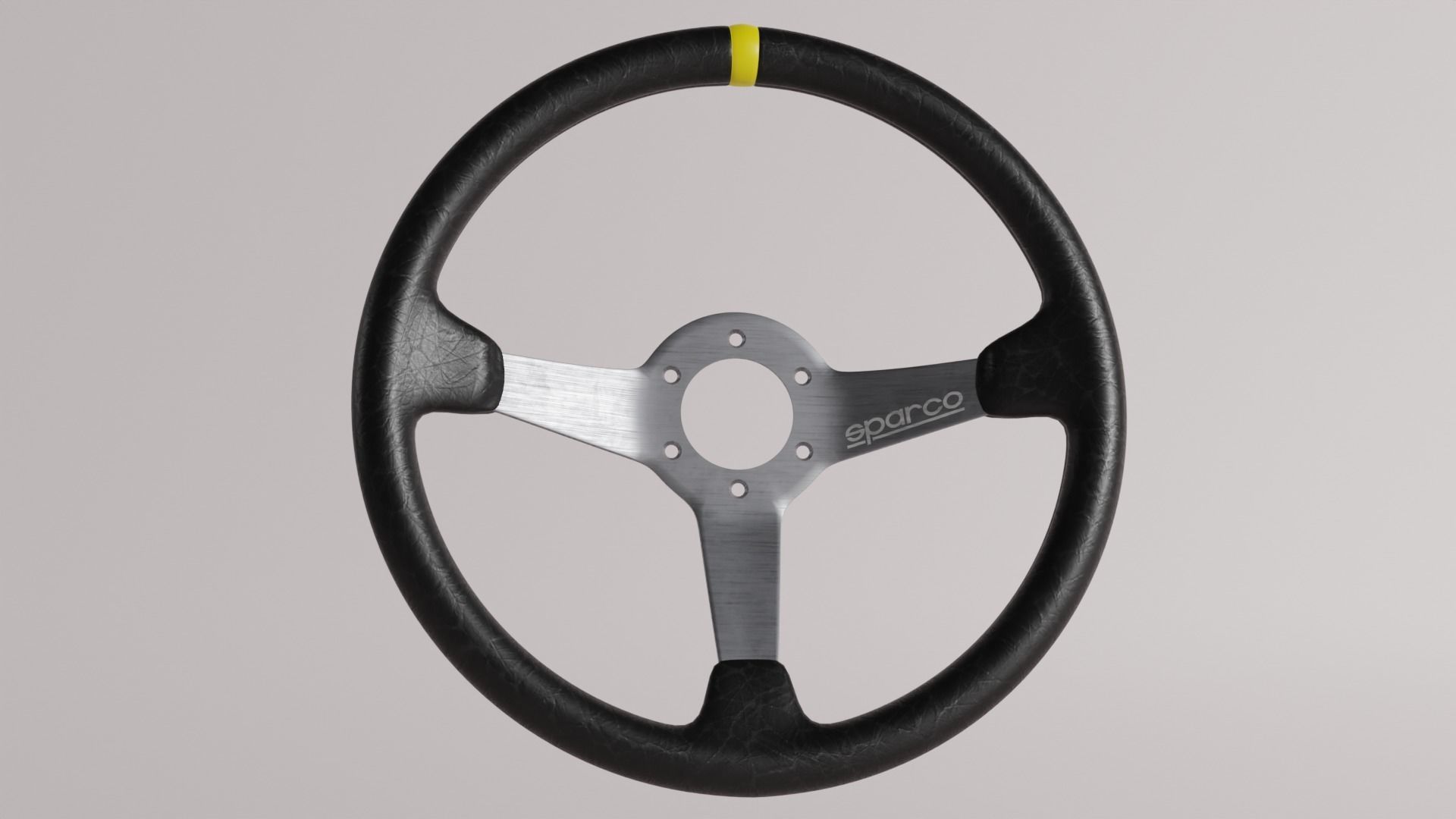 Round Sparco Wheel 3D model | CGTrader