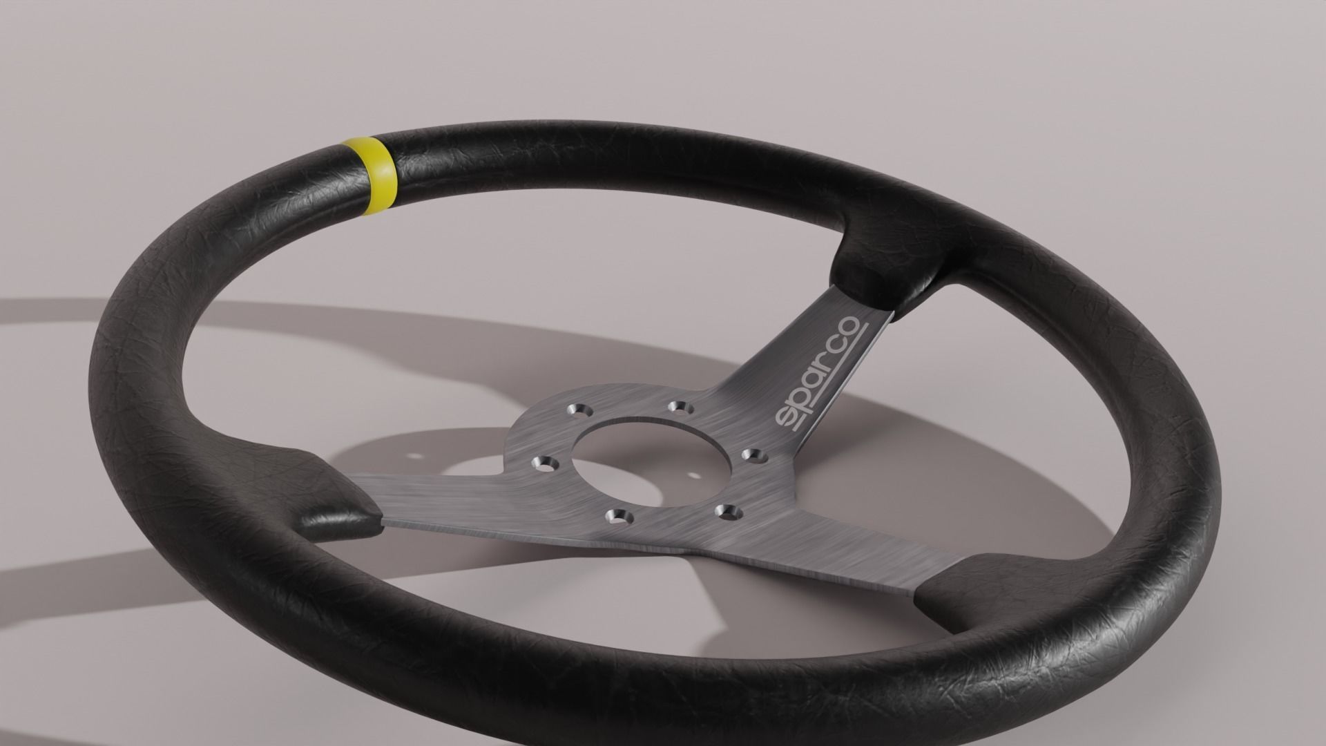 Round Sparco Wheel 3D model | CGTrader