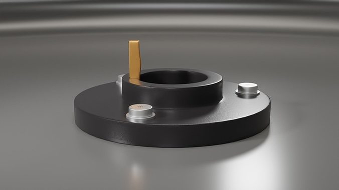 Round clip for cotter pin 3D model | CGTrader