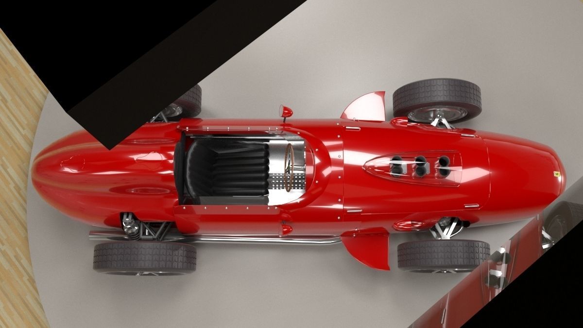 Ferrari 256 F1 1959 3D model | CGTrader