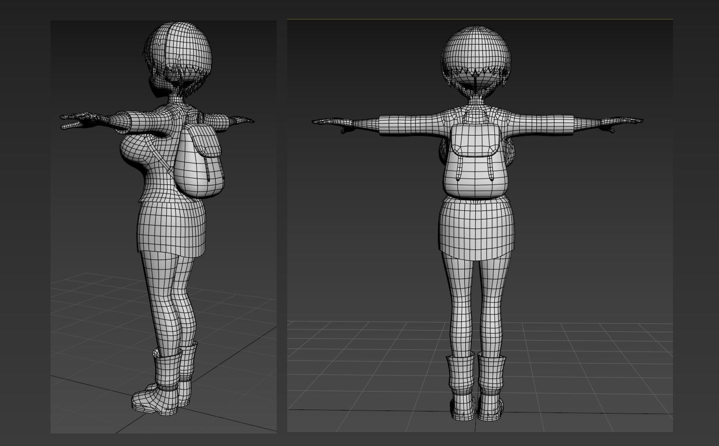 Uzaki-chan VRChat 3D model rigged | CGTrader
