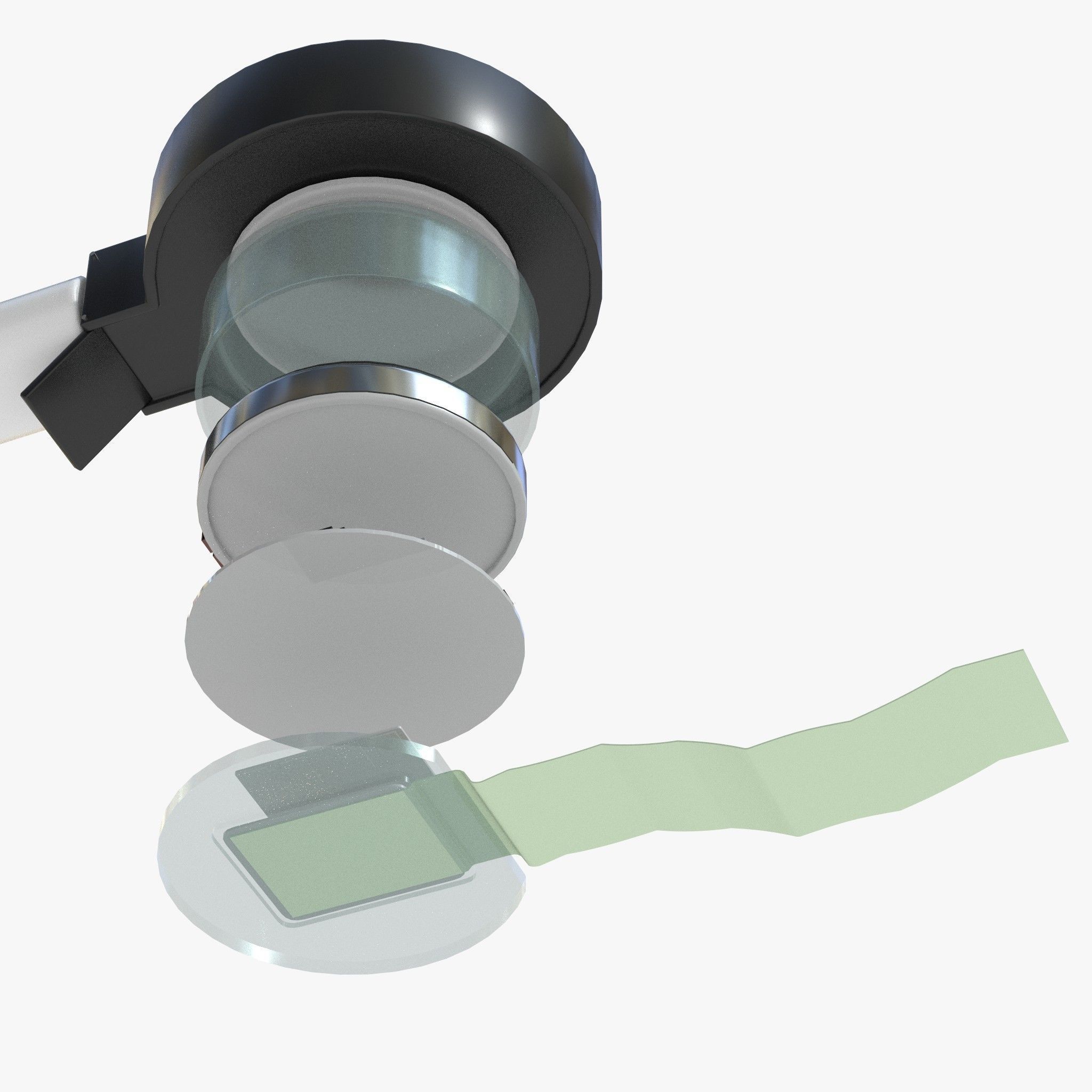 3D model Neuralink Brain Implant with Charger VR / AR / low-poly | CGTrader