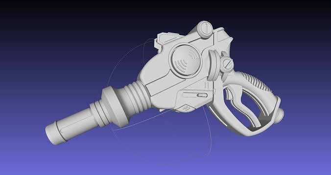 Power Rangers Mantan Gun Basic Model 3D model | CGTrader