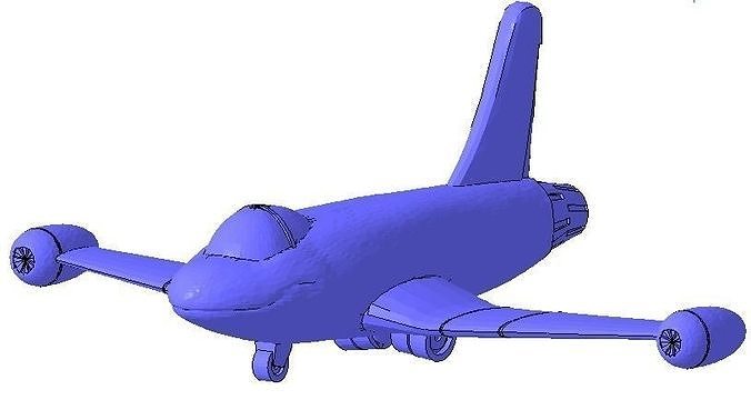 Eagle - Space Racers 3D model 3D printable | CGTrader