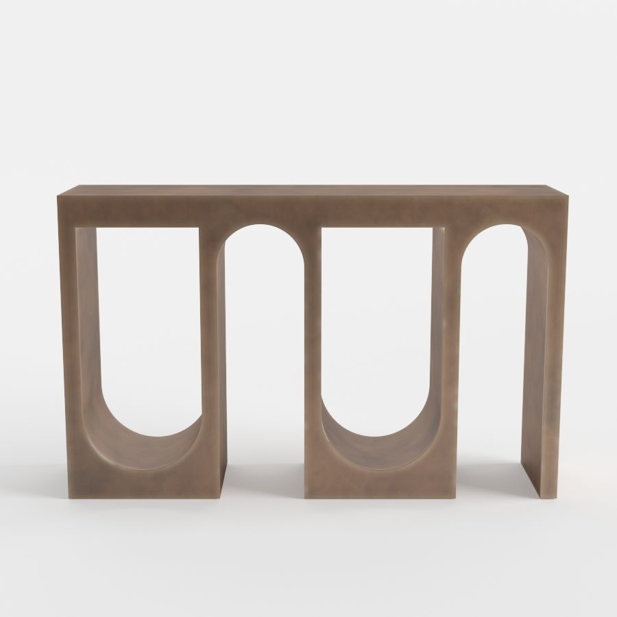 Copper Consol 3D model | CGTrader