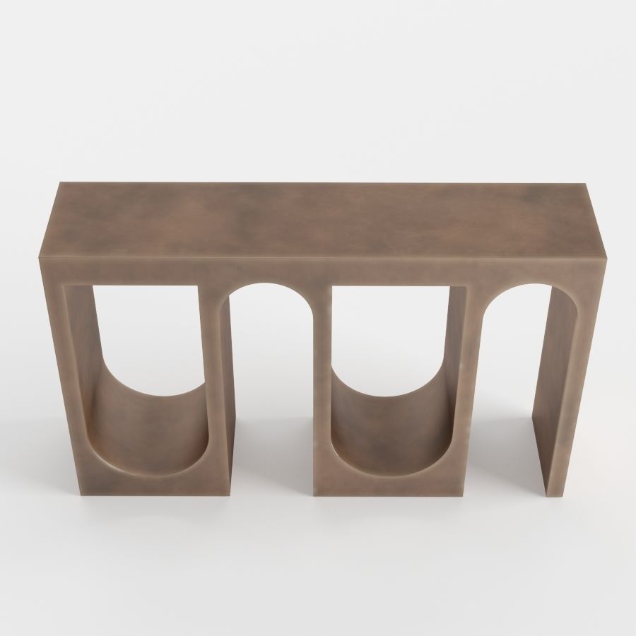 Copper Consol 3D model | CGTrader