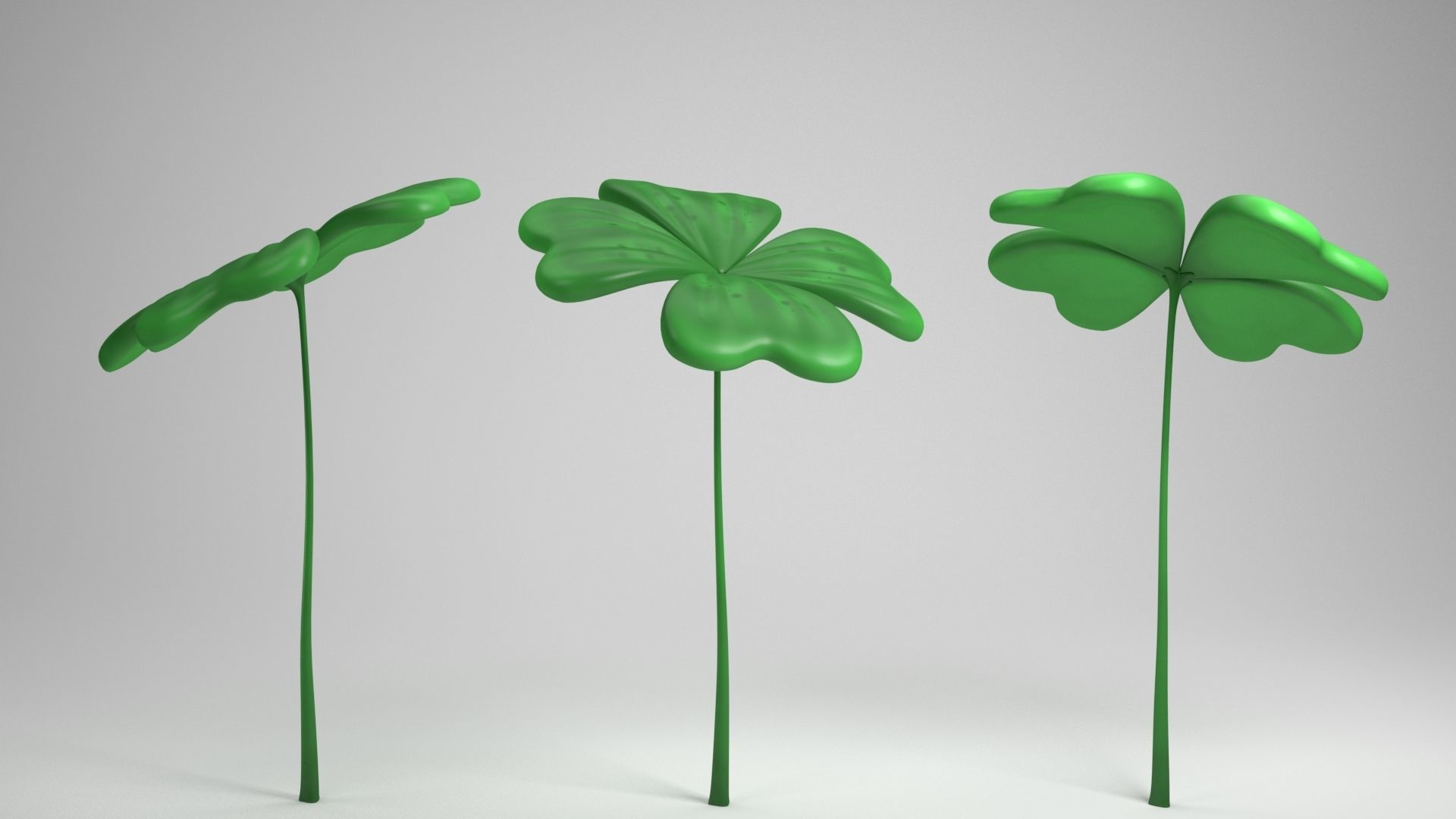 clover leaf 3D model | CGTrader