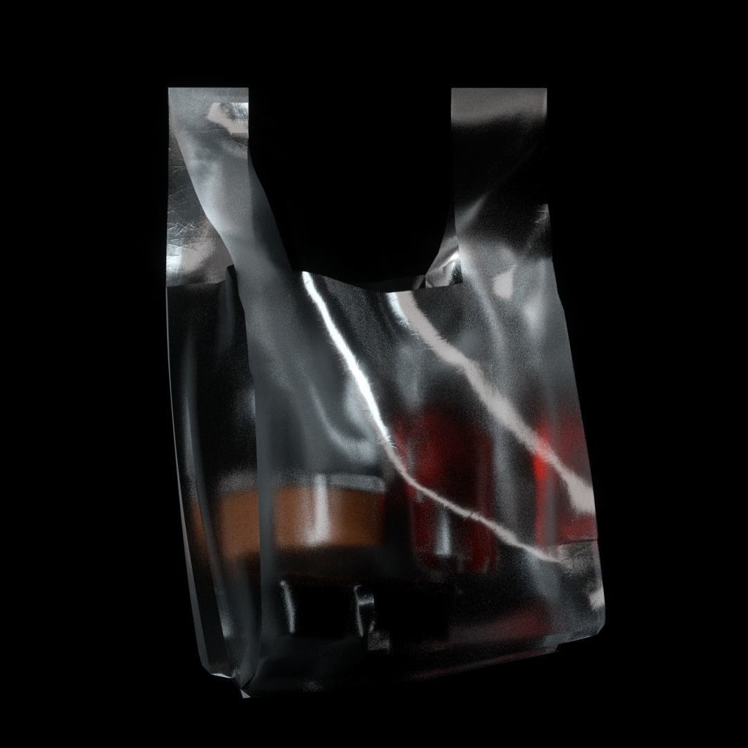 Plastic Bag 3D model 3D model animated | CGTrader
