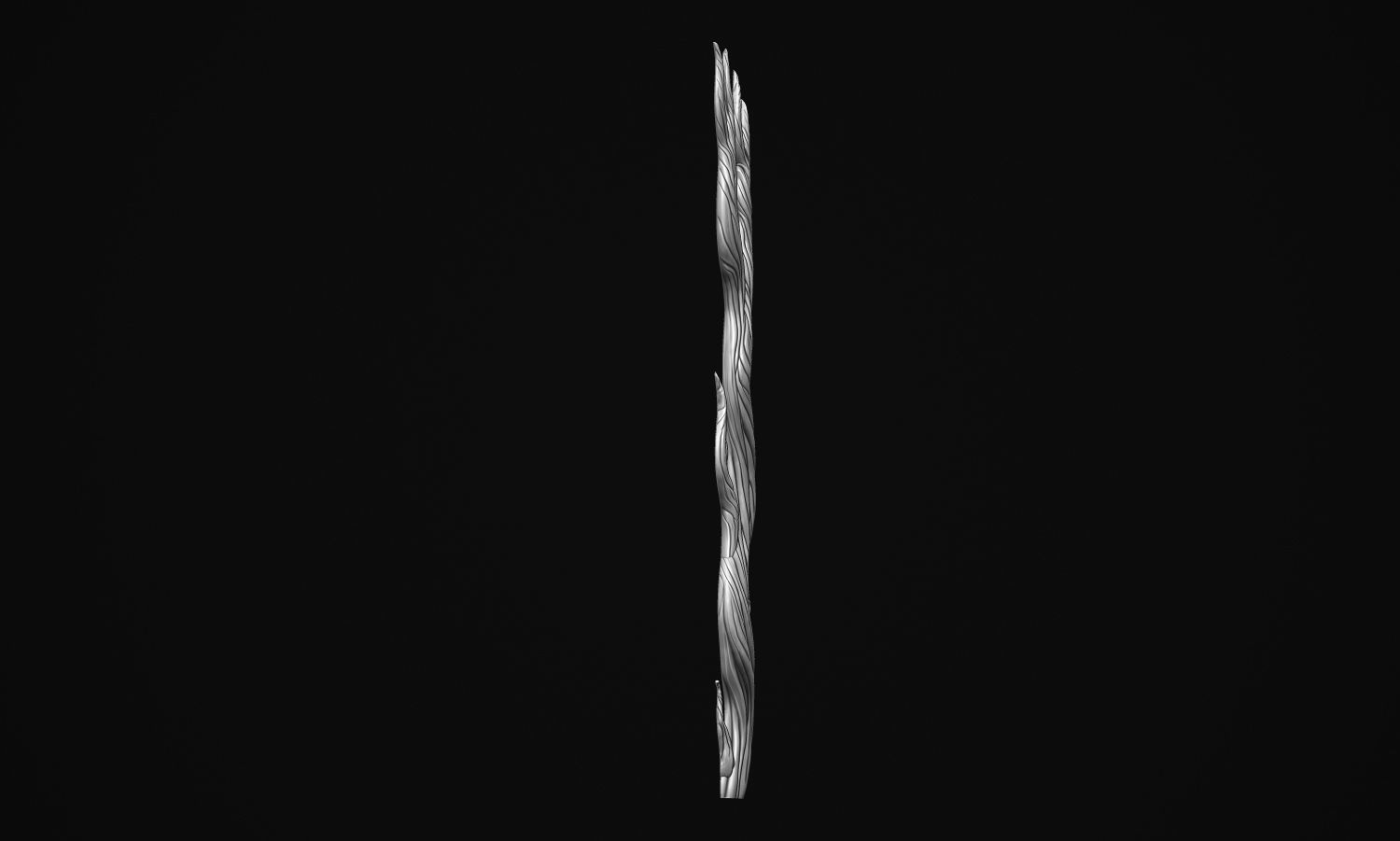 Beautiful Stylized Tree Trunk Detailed free 3D model 3D printable ...