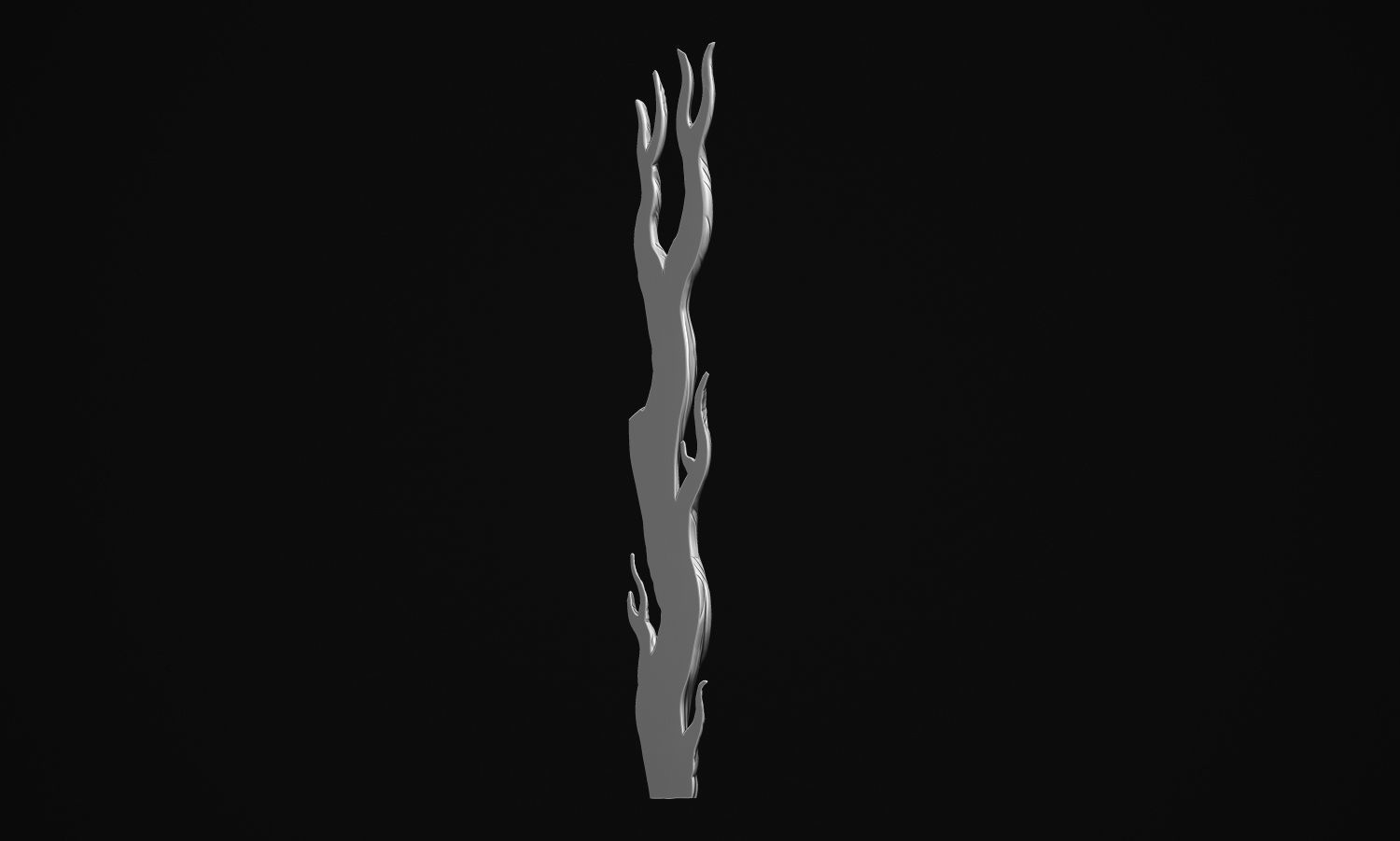 Beautiful Stylized Tree Trunk Detailed free 3D model 3D printable ...