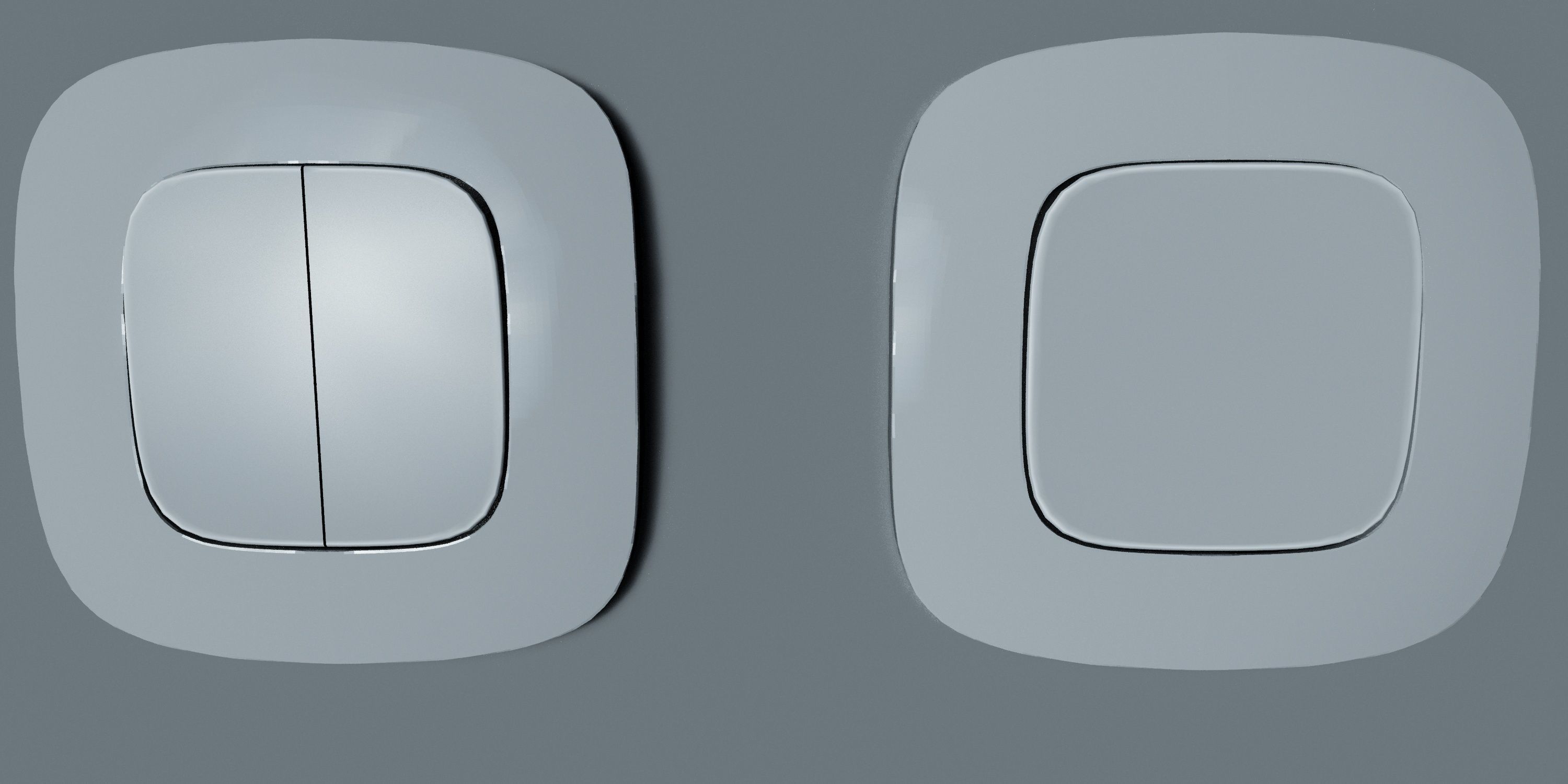 Legrand electrical power socket and switches 3D model | CGTrader