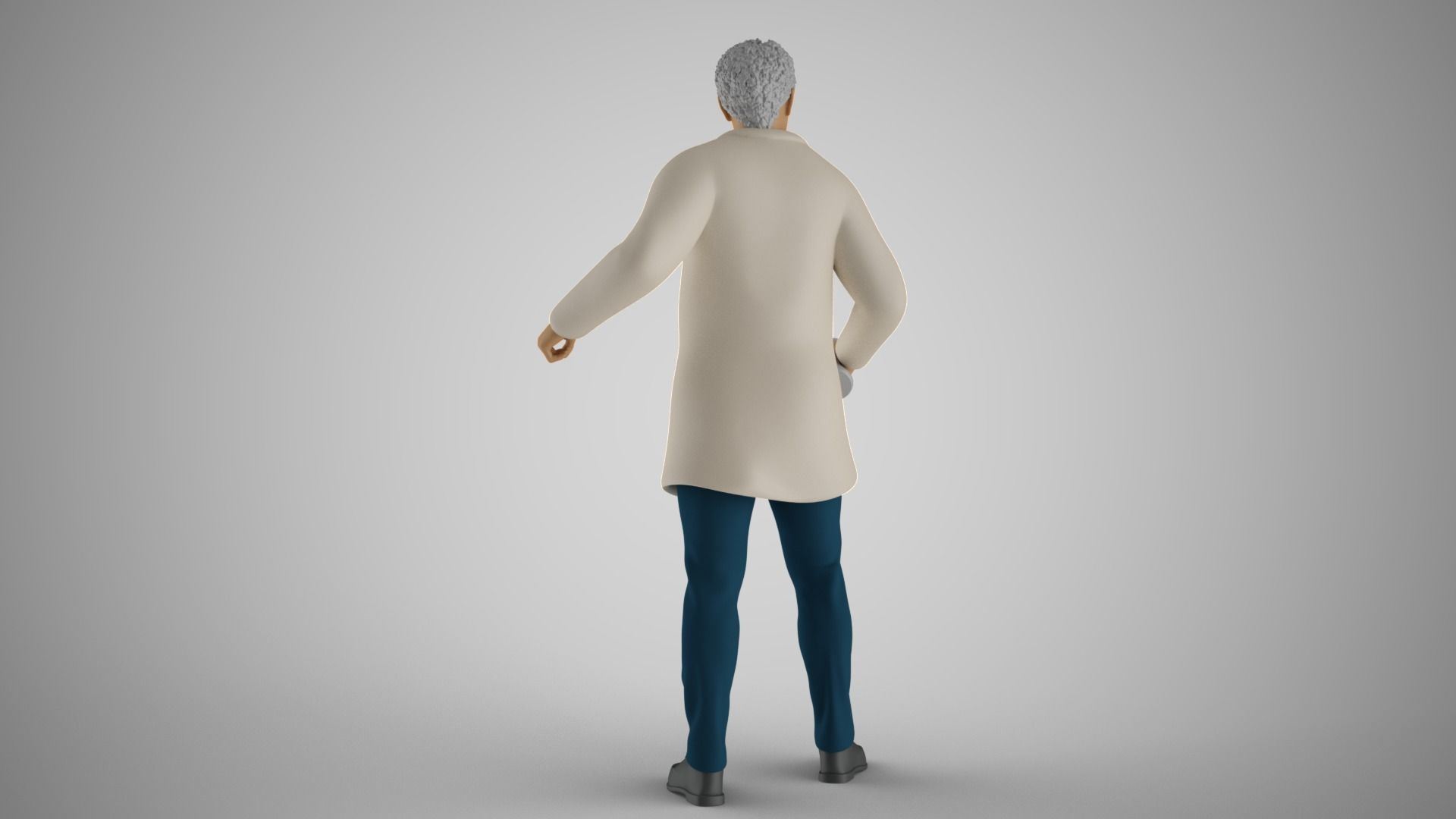 Professor 3D model 3D printable | CGTrader