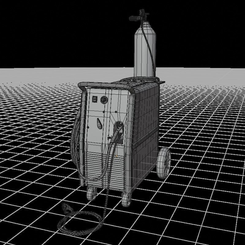 Welding Machine 3D model | CGTrader