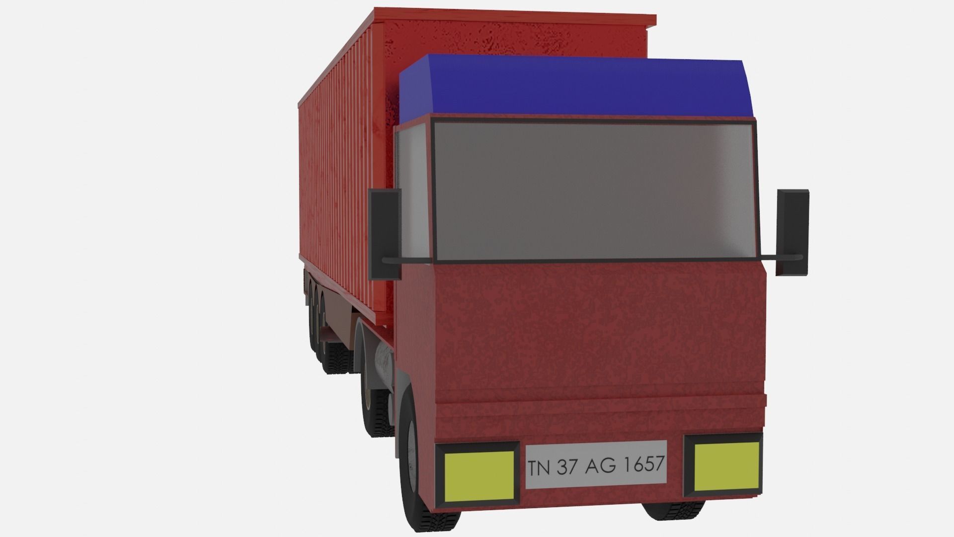 INDIAN TRUCK free VR / AR / low-poly 3D model | CGTrader