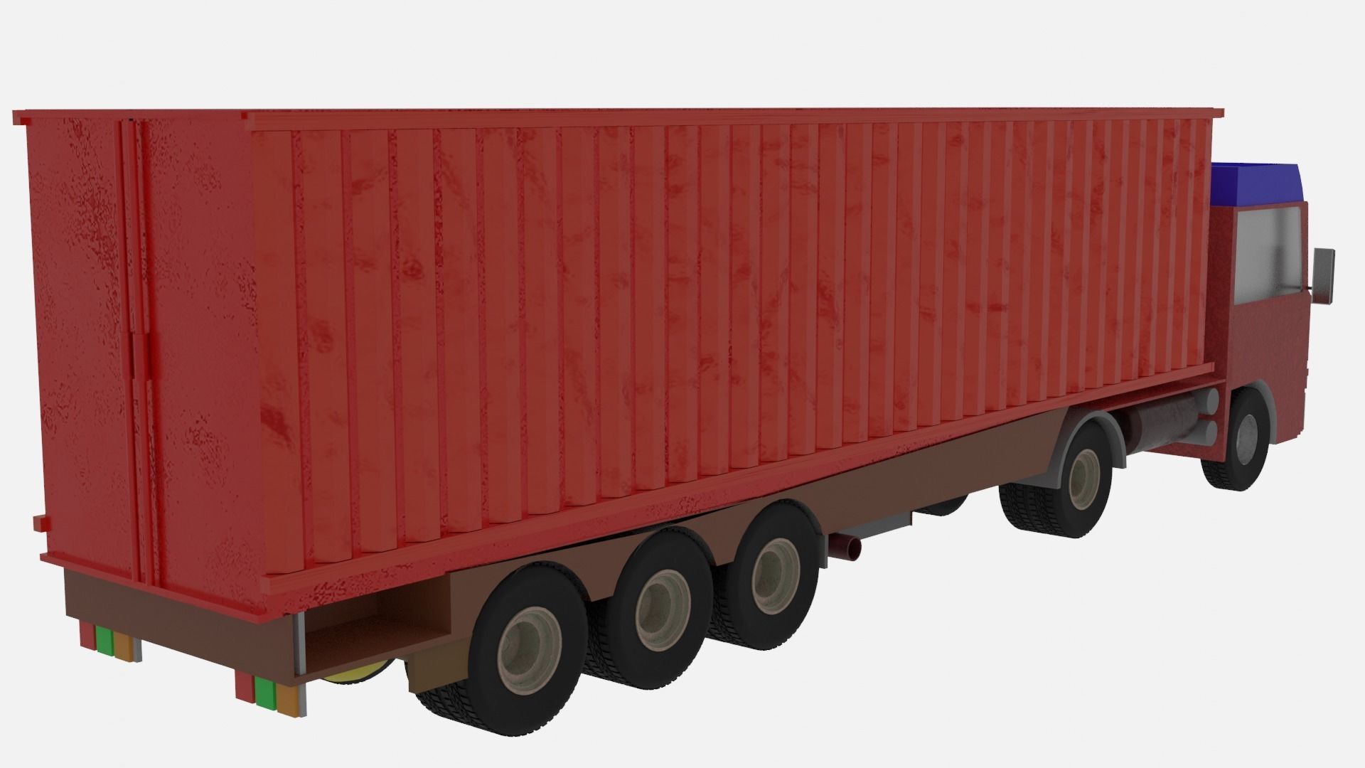 INDIAN TRUCK free VR / AR / low-poly 3D model | CGTrader