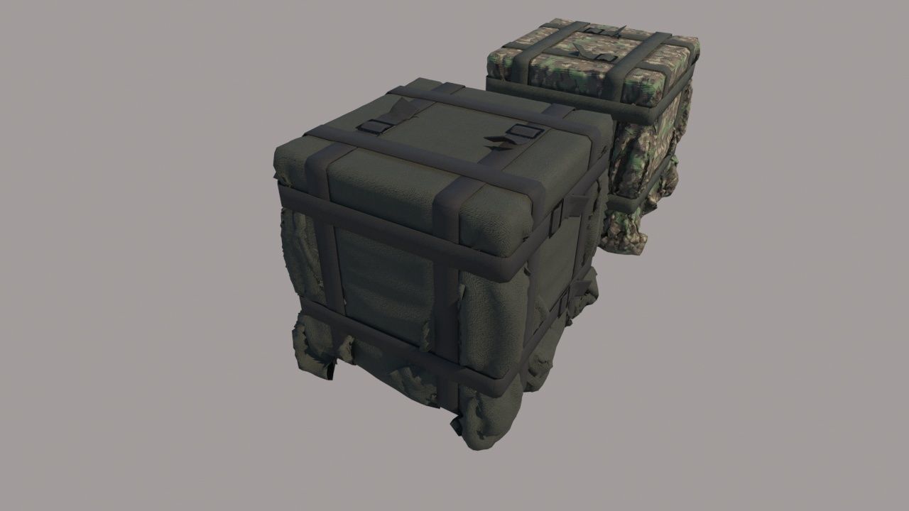 3D model Supply Air Drop VR / AR / low-poly | CGTrader