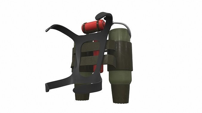 Jet pack 2 3D model | CGTrader