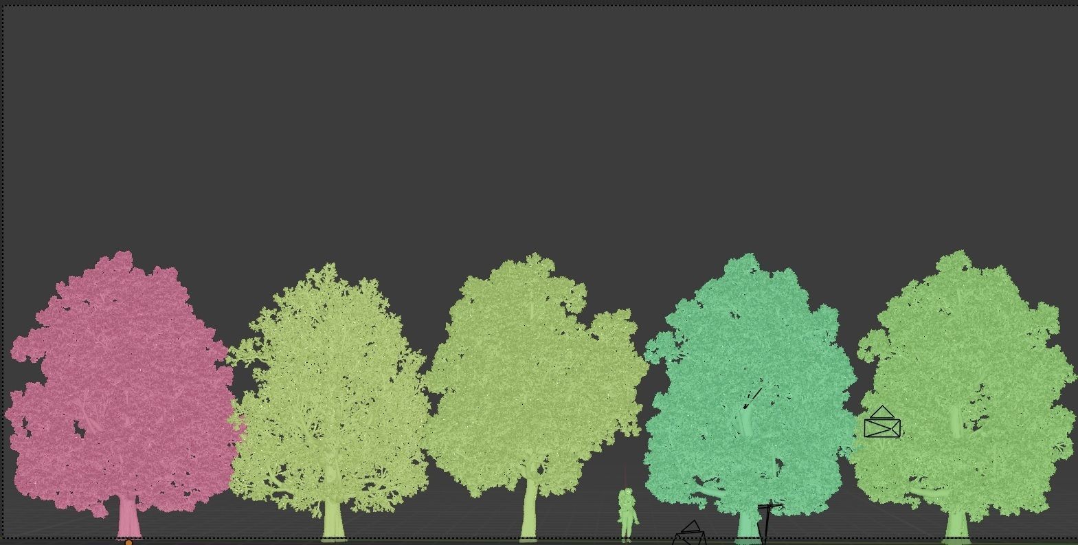 Grand Tree Pack 3D model | CGTrader