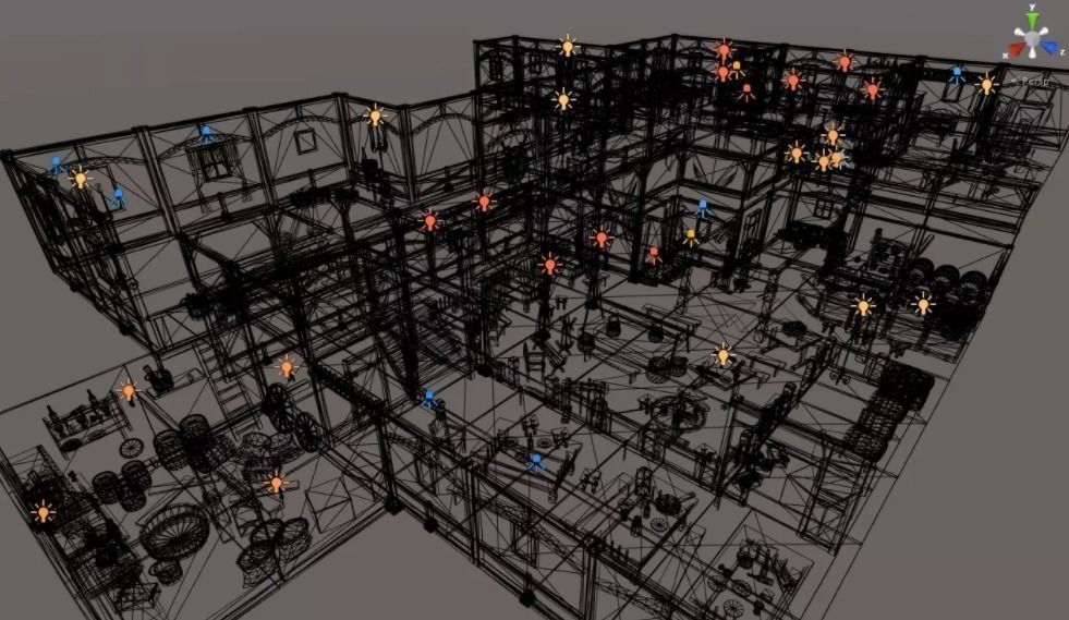 3D model Top-Down Stylized Interiors VR / AR / low-poly | CGTrader