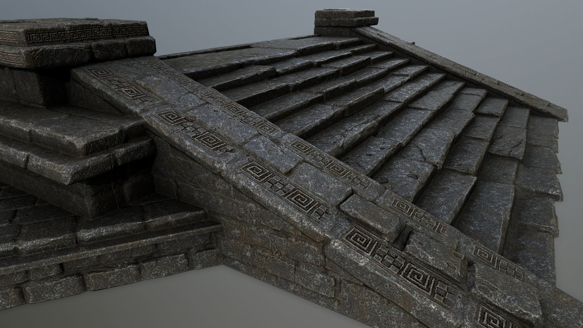 3D model stair VR / AR / low-poly | CGTrader