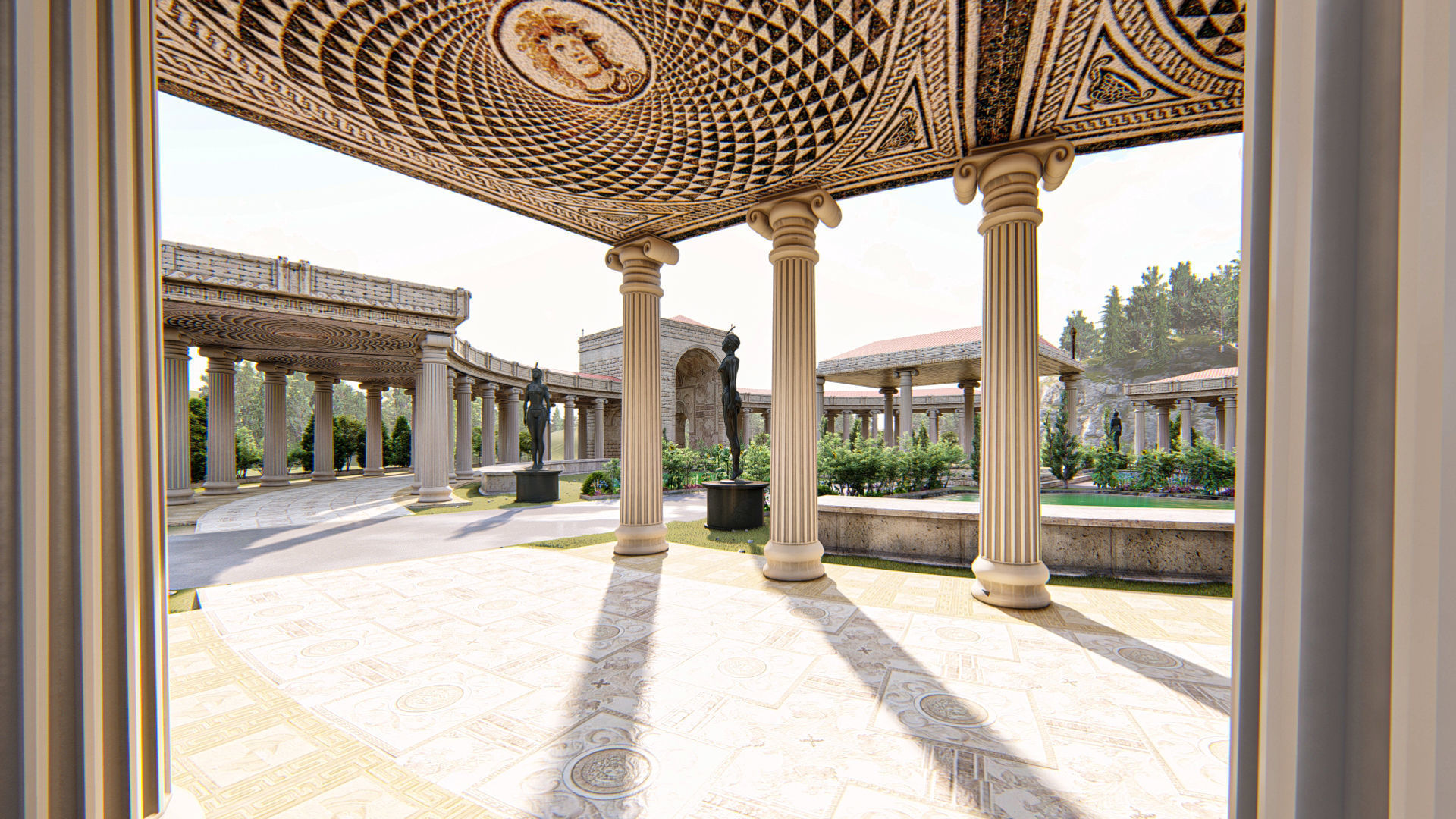 Rome Building 3D model | CGTrader