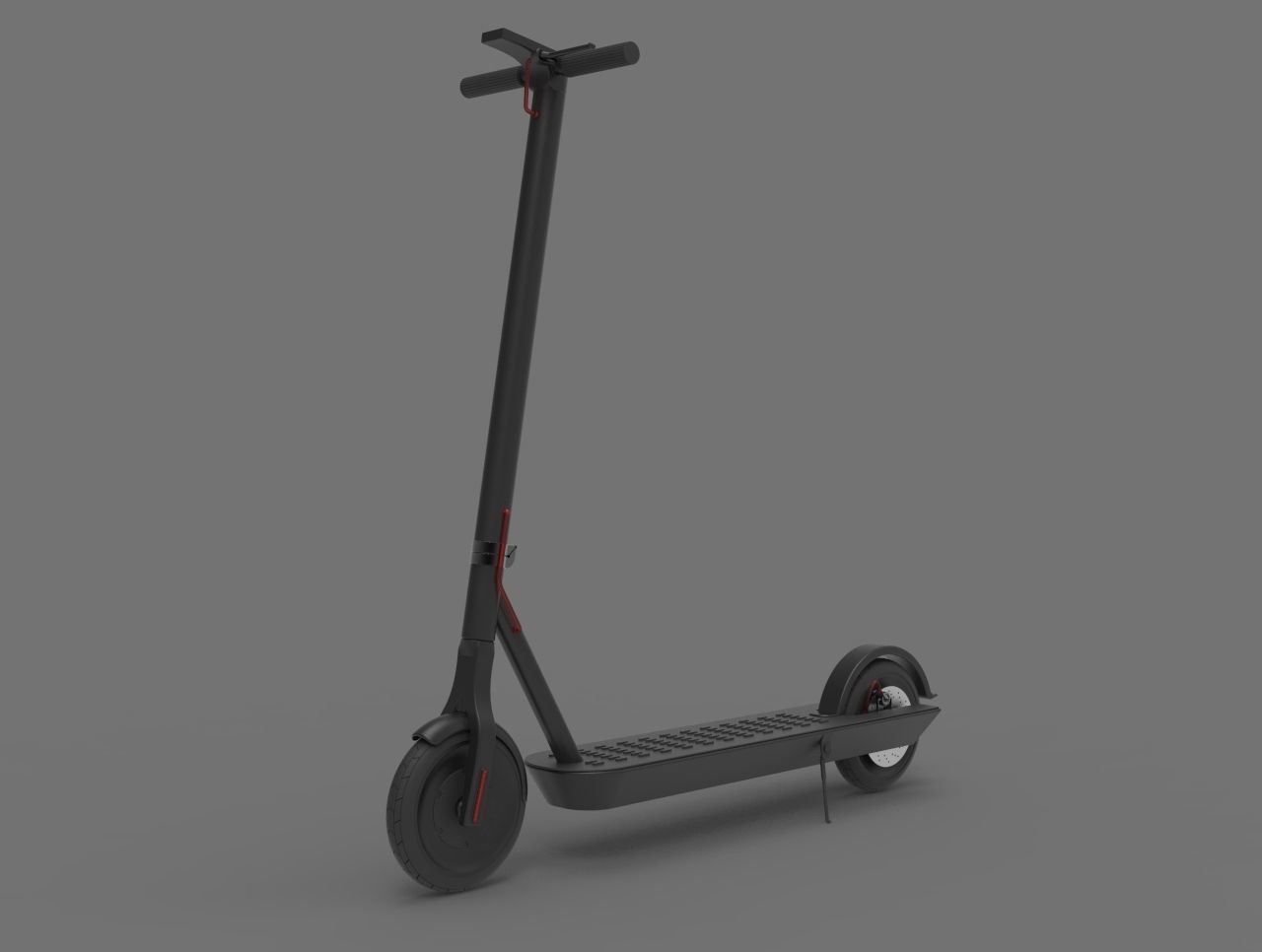 Electric Scooter 3D model 3D printable | CGTrader