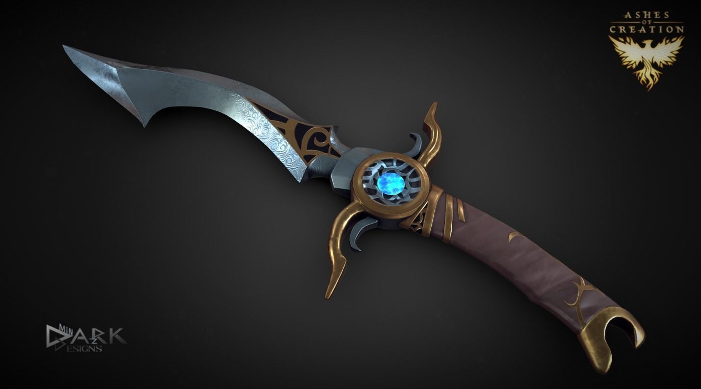 3D asset Diamond Dagger Ashes of Creation | CGTrader