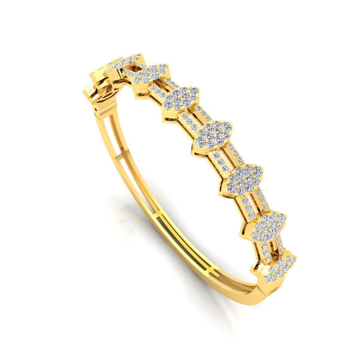 Breslate Bangle 04 3D model 3D printable | CGTrader