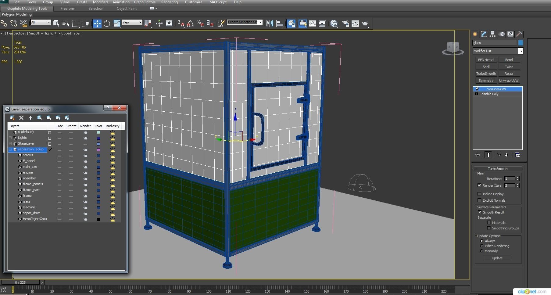 Separation Equipment 3D model | CGTrader