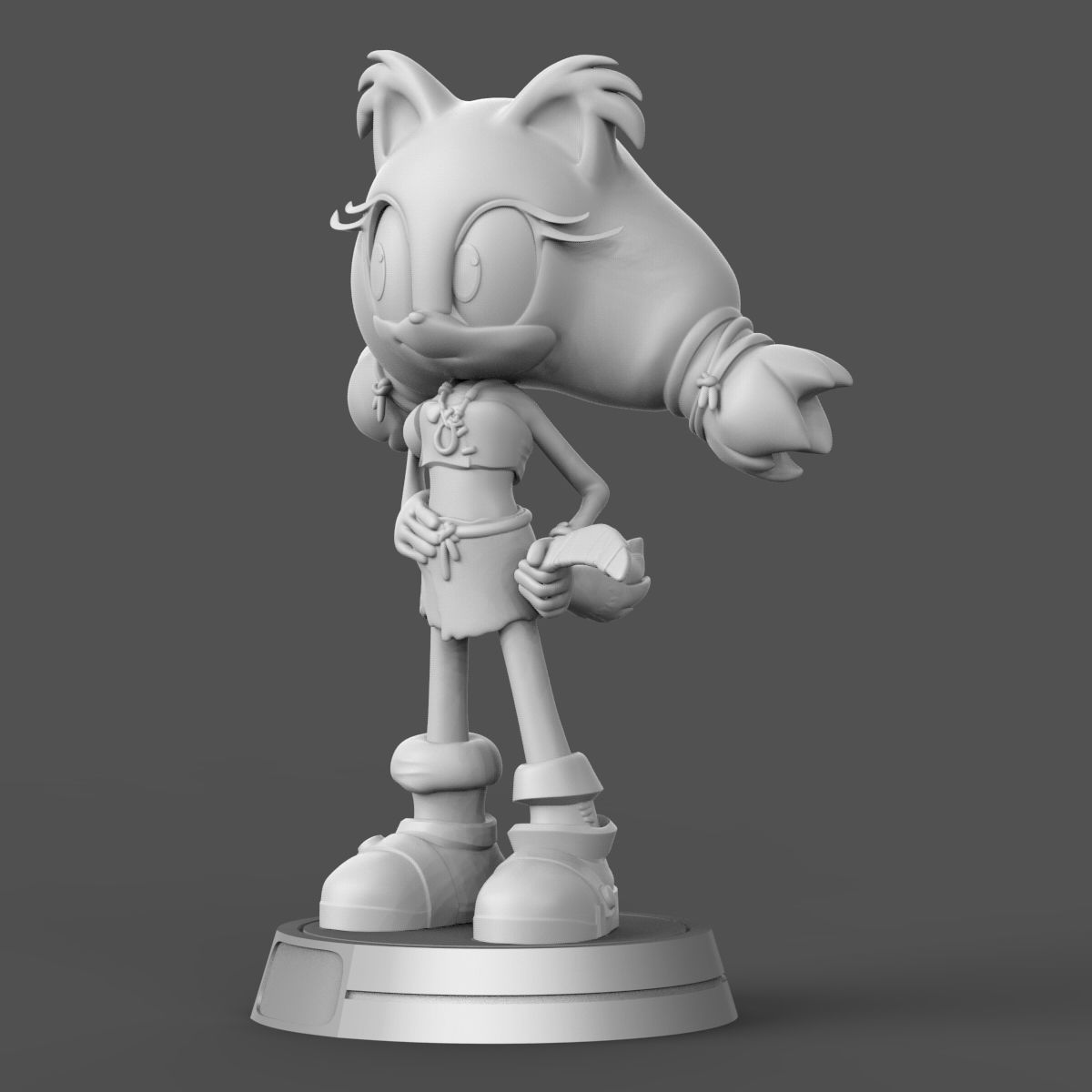 Sticks the Badger 3D model 3D printable | CGTrader