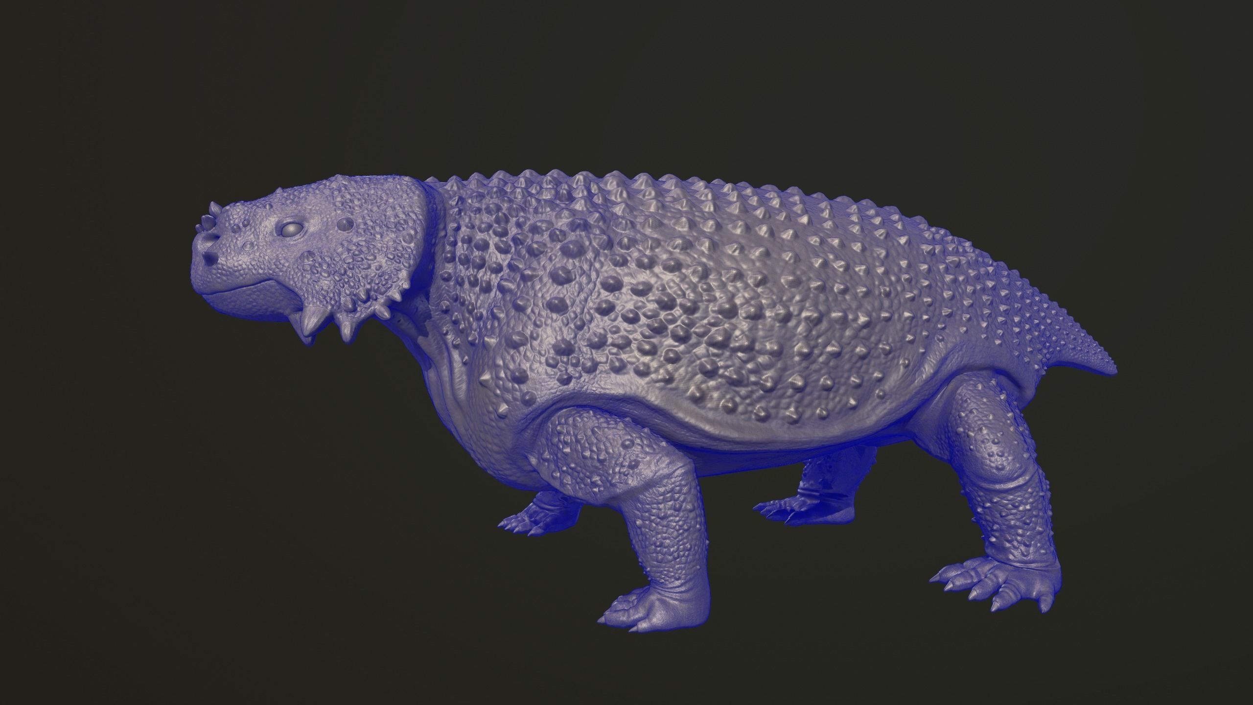 Scutosaurus 3D model 3D printable | CGTrader