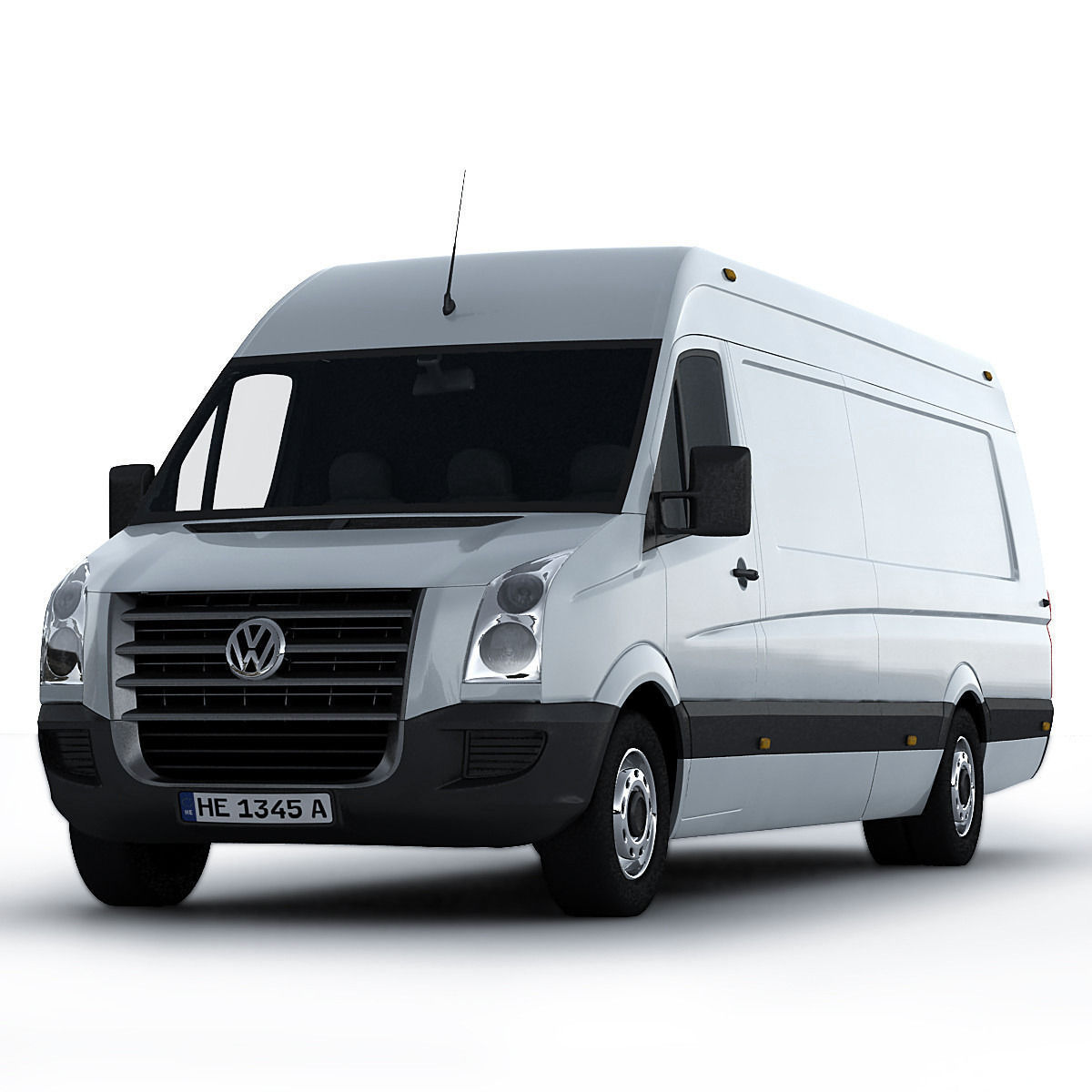 Volkswagen Crafter 3D model | CGTrader