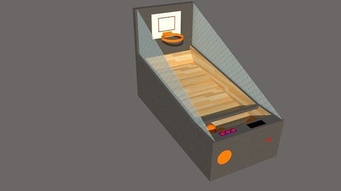 Arcade Basketball Machine 3D model | CGTrader