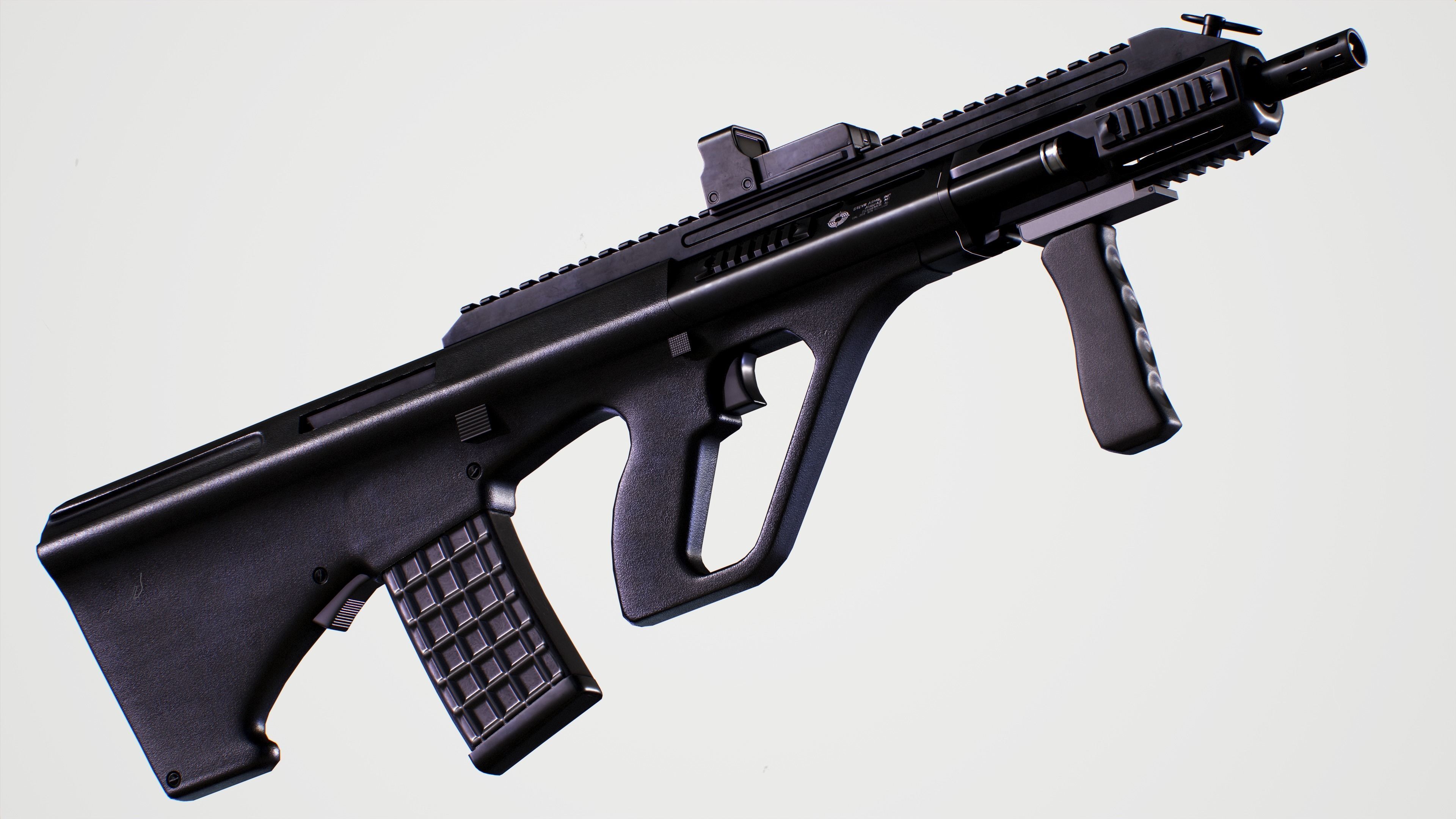 3D model AUG A3 VR / AR / low-poly | CGTrader